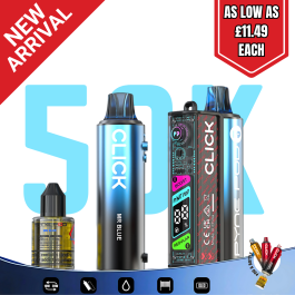PYNE Pod Click 50K Prefilled Vape Kit | 50000 Puffs | 2 for £26 Only